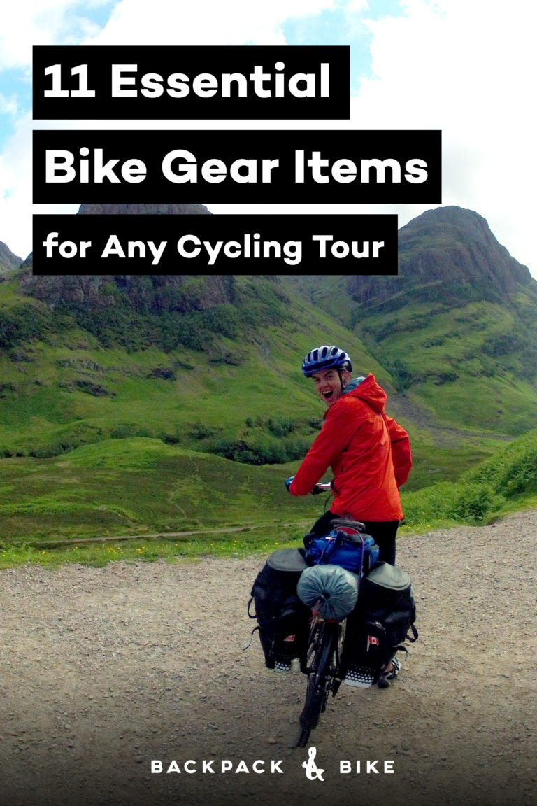 11 Essential Bike Gear Items for Any Cycling Tour - Backpack & Bike